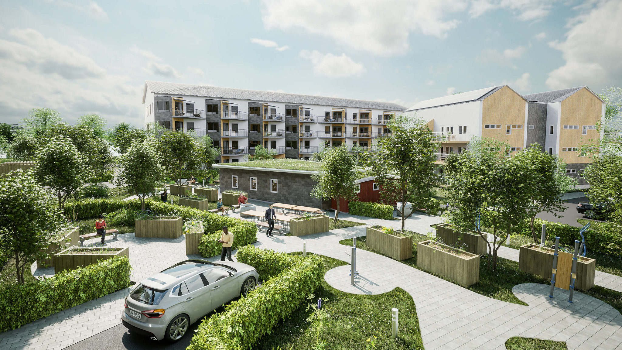 Gillet, Trygghetsboende - Maison Forte